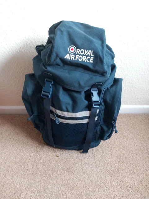 BRITISH RAF ISSUE 30 Litre Day Pack Patrol Rucksack Bergen New Logo £25 ...