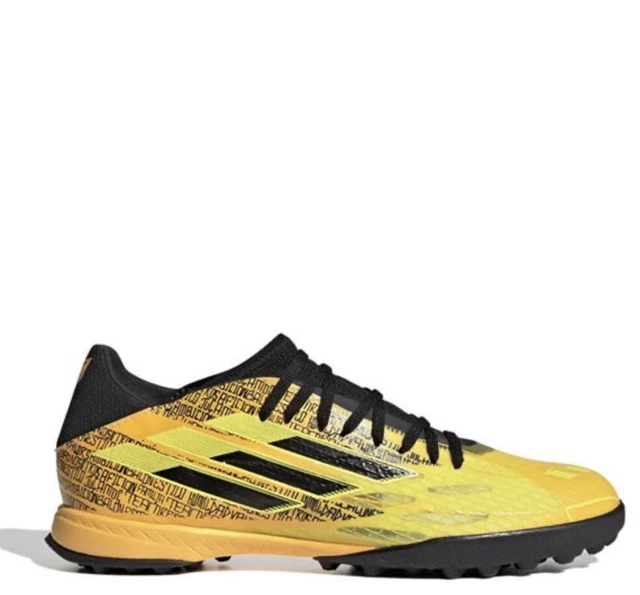 ADIDAS X SPEEDPORTAL Messi.3 Astro Turf Football Boots Yellow Size UK ...