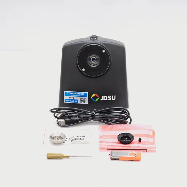 VIAVI JDSU USB2 Digital Fiber Microscope FVA-2400-L with U25 2.5 ...