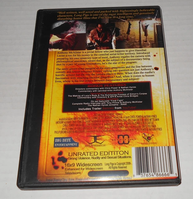 LONG PIGS DVD Horror Movie HTF RARE $157.50 - PicClick CA