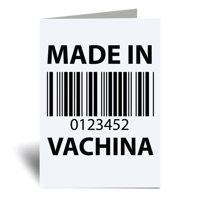 BIGLIETTO DI AUGURI 60 secondi rifacimento fatto in Vachina amico ...