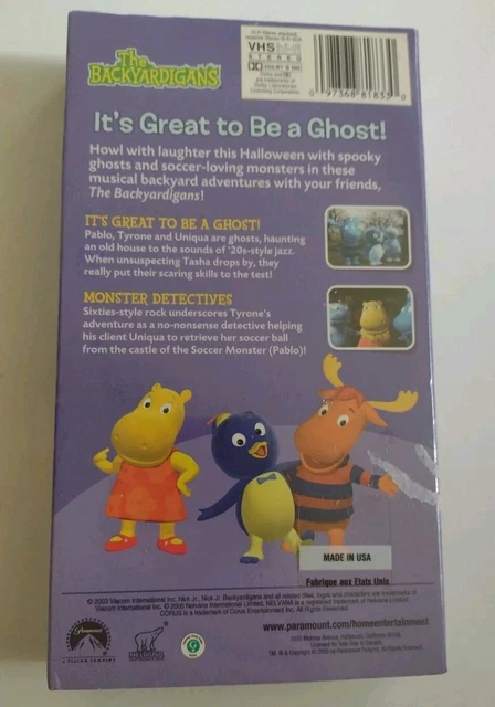 THE BACKYARDIGANS VHS It's Great To Be A Ghost Brand New Sealed $23.99 ...