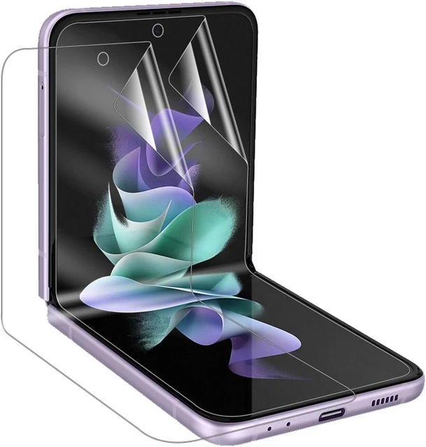 2X PANZERFOLIE FÜR Samsung Galaxy Z Flip 3 5G Display Hydrogel Schutzfolie Klar EUR 8,88 ...