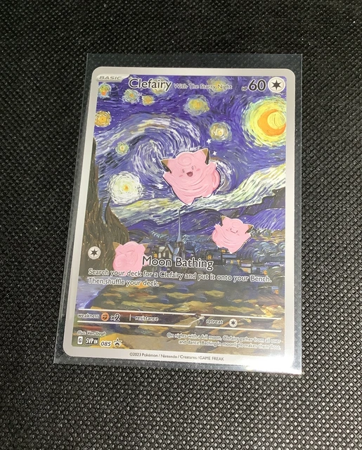 CUSTOM CLEFAIRY STARRY Night Van Gogh Pokemon Card Full/ Alt Art Nm EUR ...