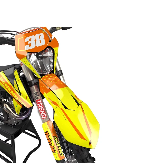 KIT GRAFICA WICKED MX: si adatta a KTM SXF EXC 85 125 150 250 350 450 ...