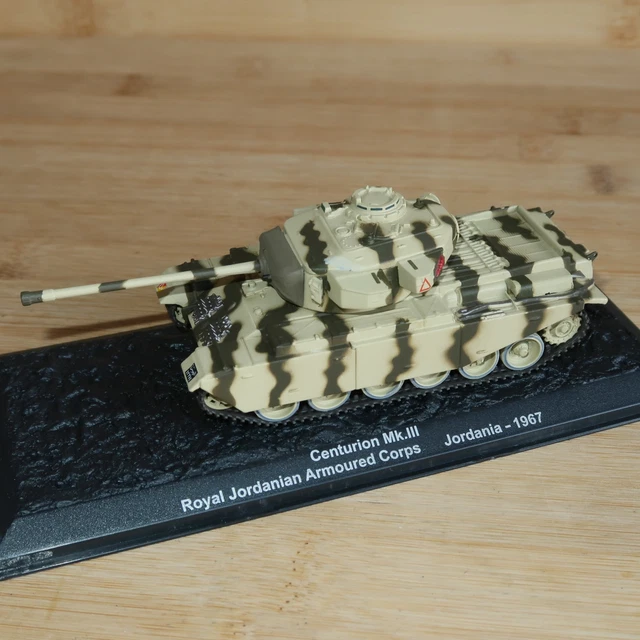 CENTURION MK. III Jordanian Armoured Corps Tank 1967 DeGostini Die-Cast ...
