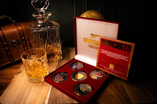 ARSENAL FC INVINCIBLES Coin Collection Officially Licensed £149.00 ...