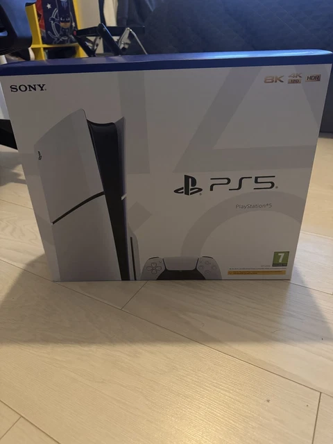 SONY PS5 SLIM Blu-Ray Edition 1TB Video Game Console White BRAND NEW ...