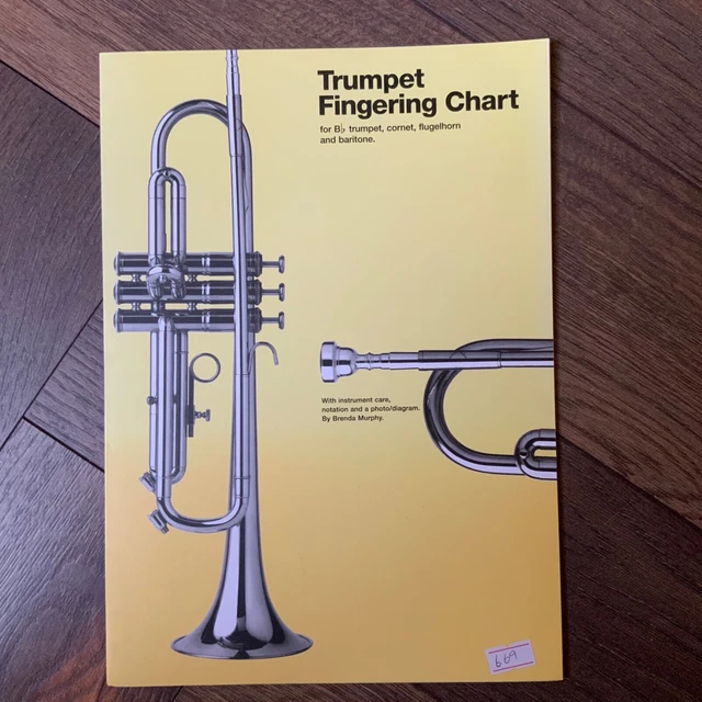 TRUMPET FINGERING CHART for Bb Trumpet, Cornet, Flugelhorn and Baritone ...
