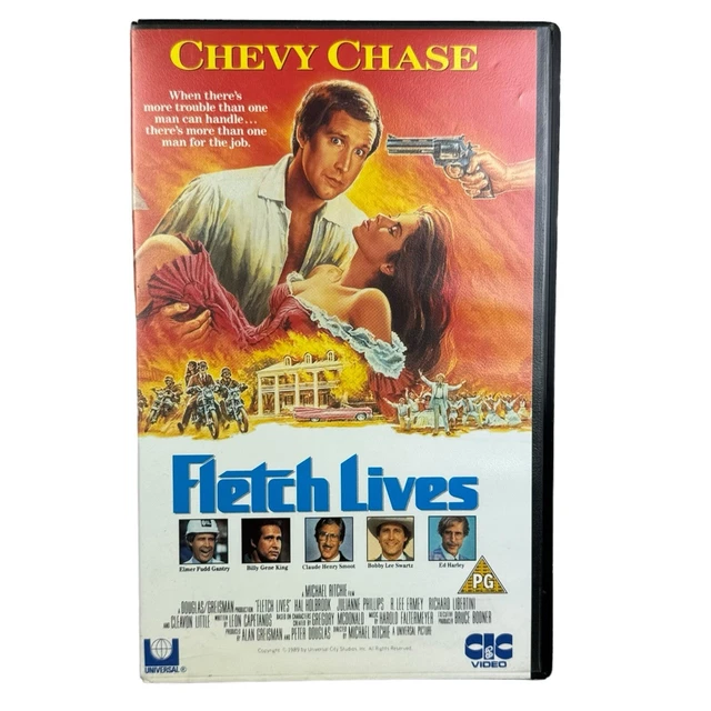 FLETCH LIVES VIDEO VHS Ex Rental Large Case Family Film Cert PG 1989 £ ...