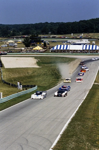 PRICE COBB JAMES Weaver Rob Dyson Porsche 962 GTi IMSA 1988 Racing Old ...