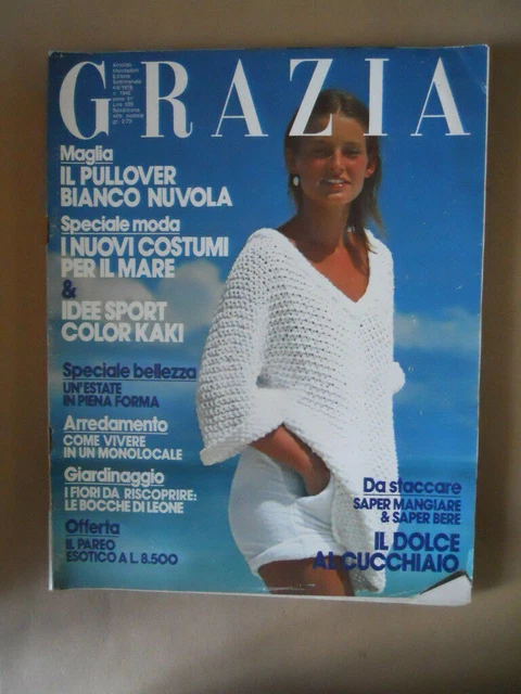 GRAZIA RIVISTA DI moda n 1953 1978 [VL19] EUR 10,37 - PicClick FR
