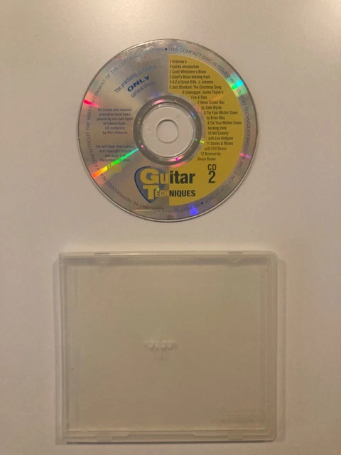GUITAR TECHNIQUES MAGAZINE - December 1994 - CD ONLY £6.95 - PicClick UK