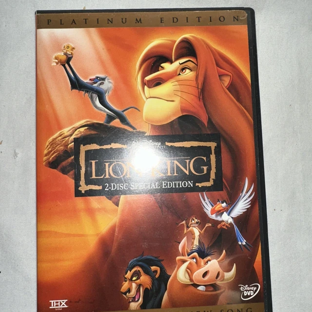 THE LION KING (Two-Disc Platinum Edition DVD £6.51 - PicClick UK