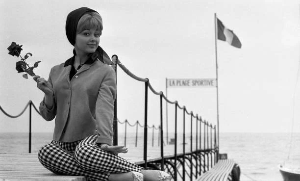 PORTRAIT OF THE actress France Anglade in 1963 Historic Old Photo EUR 6 ...