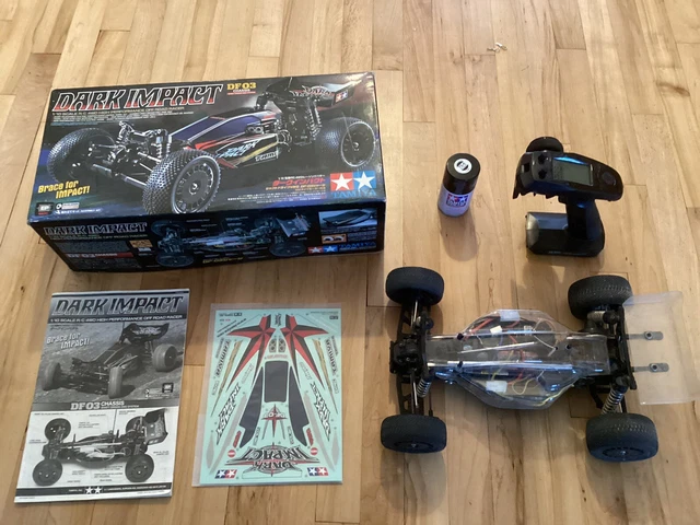TAMIYA ELECTRIC DF-03 Dark Impact 4WD Buggy Kit £120.00 - PicClick UK
