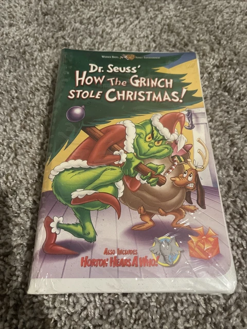 DR. SEUSS HOW the Grinch Stole Christmas VHS 2000 Brand NEW Sealed ...