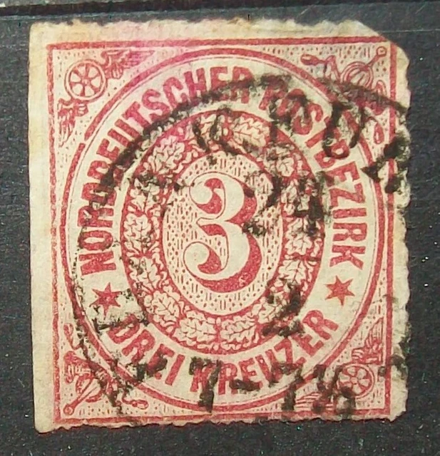 N°856 STAMP OLD GERMAN NORTH GERMAN POST DISTRICT CANCELED Aus EUR 0,66 ...