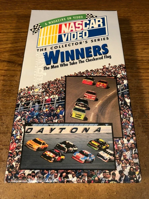 WINNERS MEN WHO Take The Checkered Flag VHS Tape Sealed Nascar Video ...