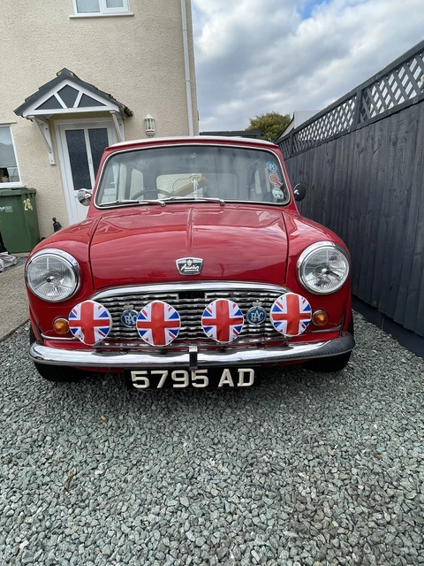 LUCAS UNION JACK 7 Inch Spot/Fog Lamp/Light Covers Mini Cooper-S One ...