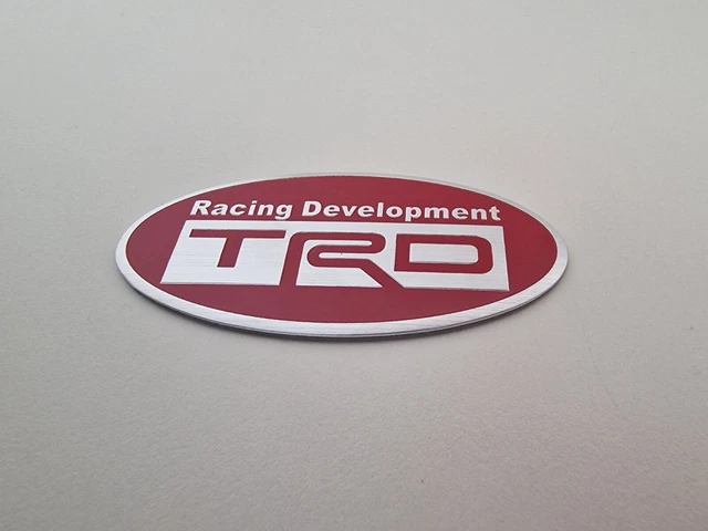 TRD 3D METAL Badge Logo Emblem Sticker Graphic Decal For Toyota Gt86 ...