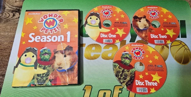 NICK JR WONDER Pets Save the Wonder Pets DVD 2007 Bébé animaux canards ...