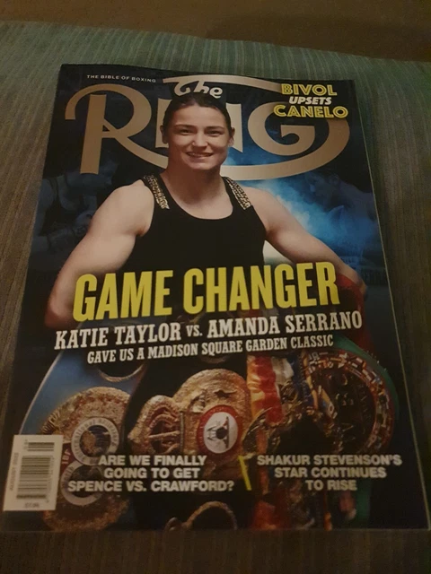 THE RING MAGAZINE Katie Taylor Cover August 2022 £14.00 - PicClick UK
