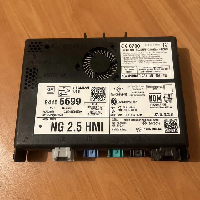 2014-2019 CHEVY TAHOE Silverado Hmi Human Machine Interface Control ...