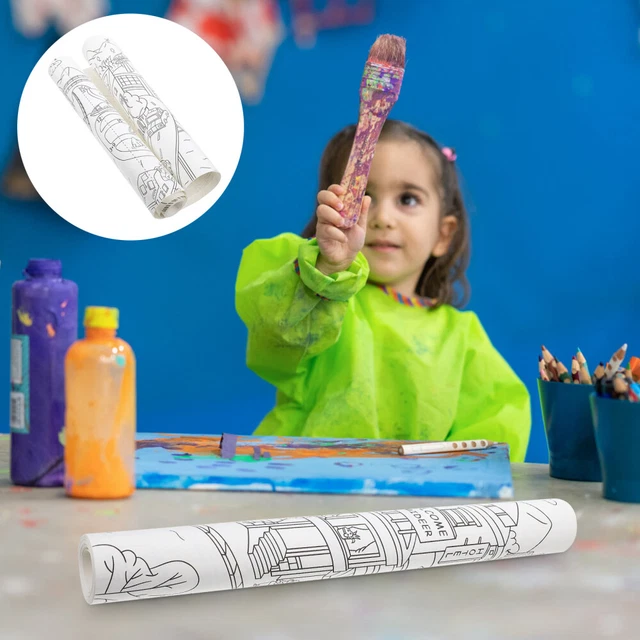 GIANT CITY THEMED Coloring Poster for Kids - 10M Roll £19.18 - PicClick UK