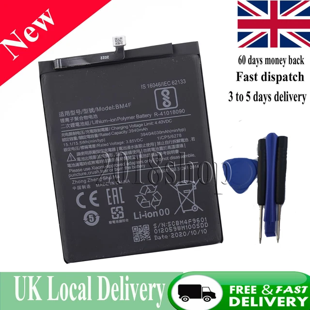 BATTERY BM4F FOR CC9 CC9e CC9 e A3 Authentic Phone Battery 4030mAh £14. ...