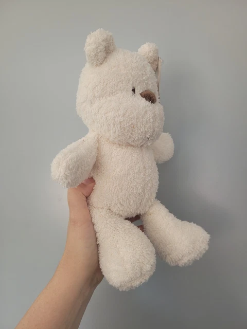 BOOTS MINI CLUB Cream Bertie Bear Soft Toy Plush comforter soother ...