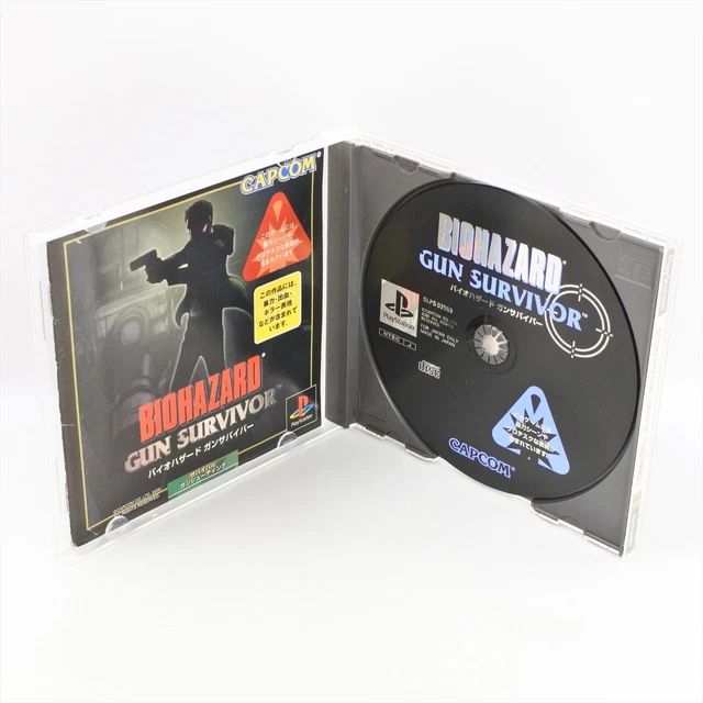 BIOHAZARD GUN SURVIVOR Resident Evil PS1 Playstation ccc pour JP System ...