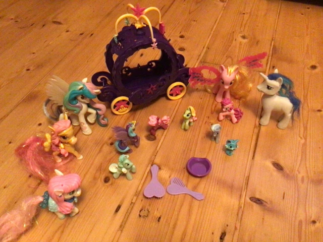 MY LITTLE PONY bundle - Charm Carriage & ponies £7.00 - PicClick UK