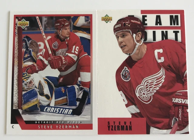 CARTE NHL, STEVE Yzerman, mazzo superiore 93-94, Detroit EUR 1,00 ...
