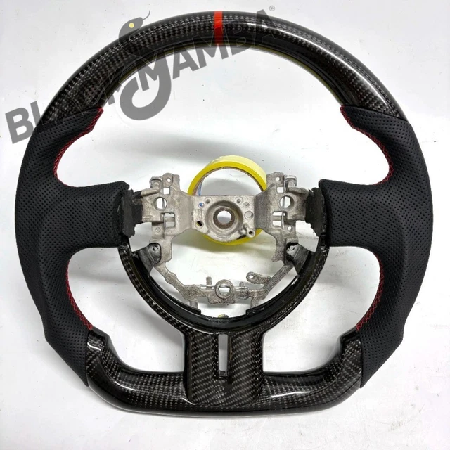 RED LINE CARBON Fiber Steering Wheel for Toyota 86 Subaru Brz Zn6 12-16 ...