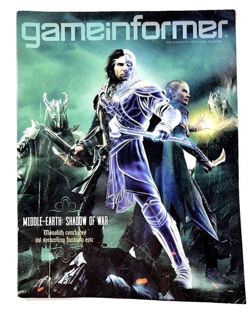 GAME INFORMER MAGAZINE #294 Lord of the Rings Middle Earth Shadow of ...
