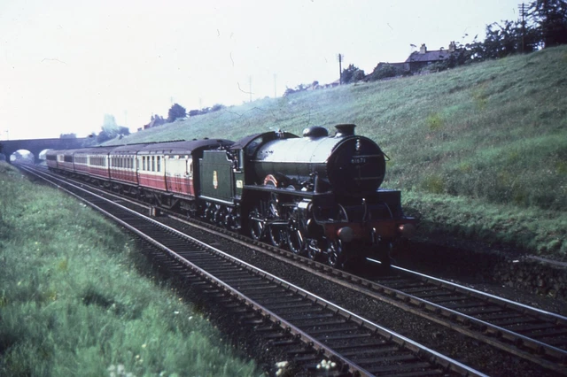 35MM RAILWAY SLIDE: COLOUR-RAIL: BRE 104: CLASS B2: 61671 ROYAL ...