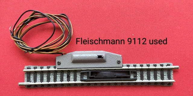 FLEISCHMANN N SCALE 9112 electric uncoupler track - Used but in exc condition. EUR 29,15 ...