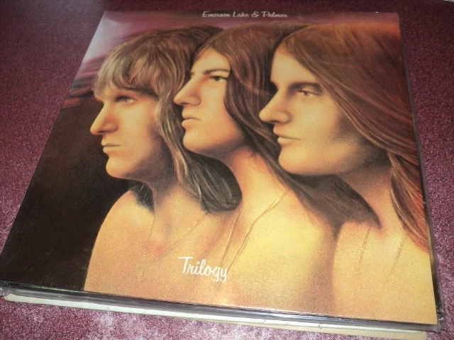 EMERSON LAKE AND Palmer Trilogy Lp Orig Cotillion Label From 1973 No ...