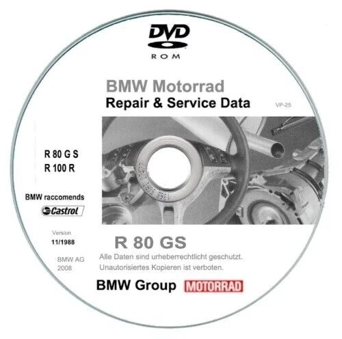 BMW R80 GS - R100 R workshop manual - repair manual £10.53 - PicClick UK