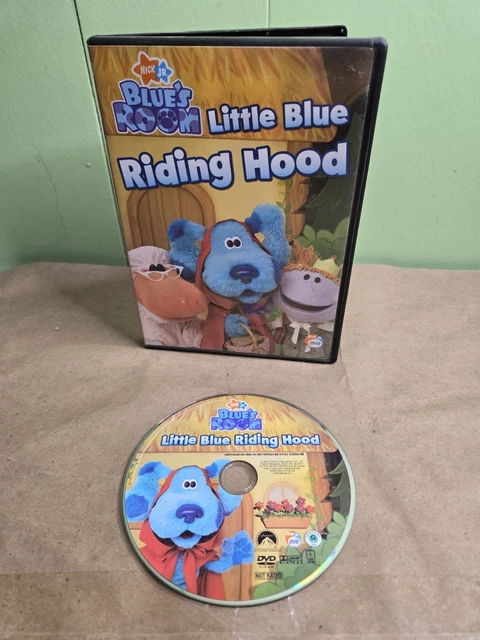 BLUES ROOM - Little Blue Riding Hood DVD 2007 Nickelodeon Nick Jr Rare ...