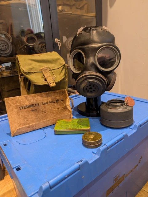 BRITISH ARMY LAG respirator MK 4 Gas Mask £99.52 - PicClick UK