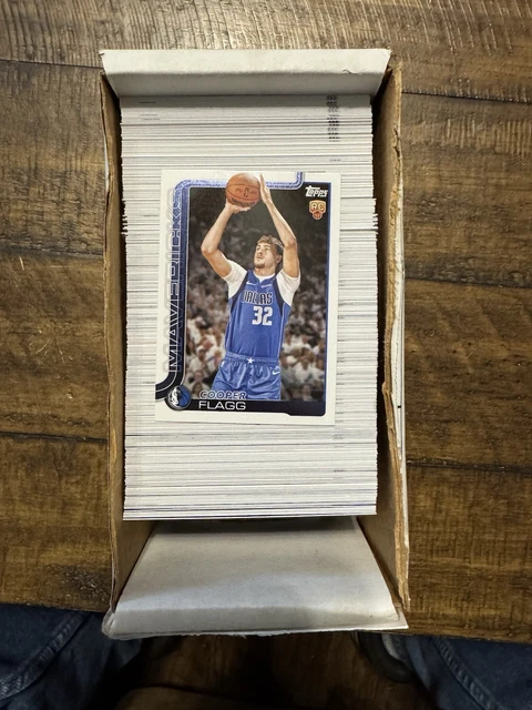 2025-26 TOPPS FLAGSHIP Basketball Complete Set #1-300 Flagg, Edgecombe ...
