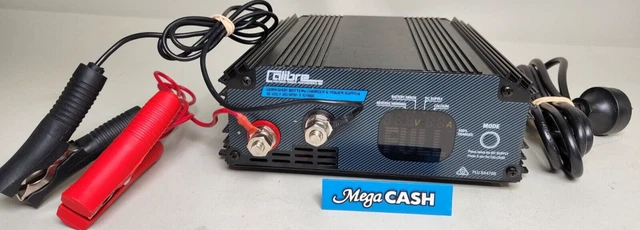 CALIBRE WORKSHOP BATTERY charger and power supply - 12V 20Amp 7 Stage ...