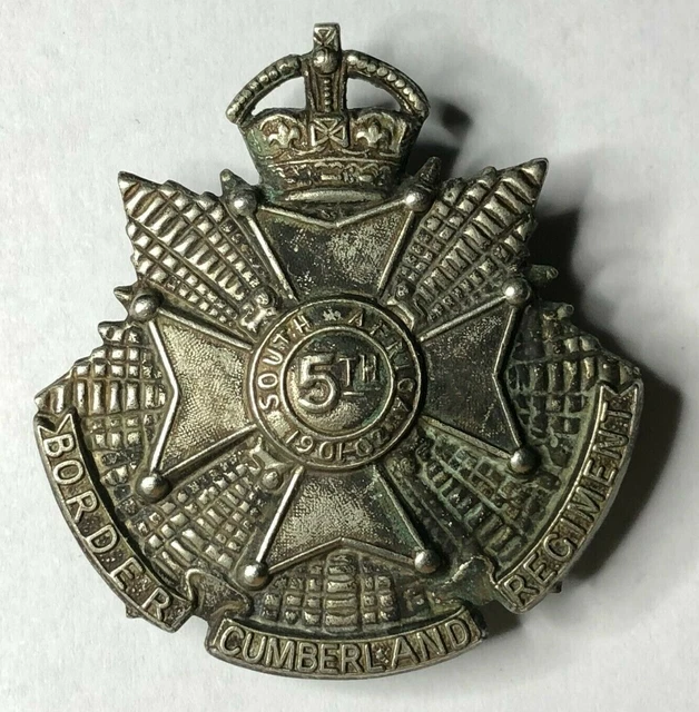 WW1 5TH BATTALION Border Cumberland Regiment Cap Badge Original £58.39 ...