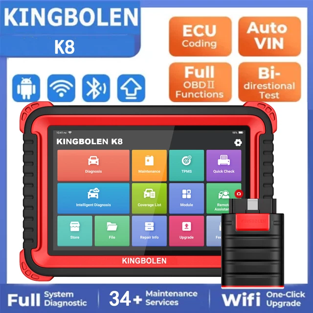 KINGBOLEN K8 ELITE Keey Programmier KFZ Diagnosegerät OBD2 Diagnose ...