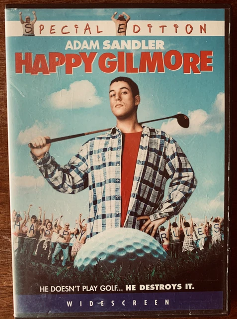 HAPPY GILMORE DVD 1996 Adam Sandler Golf Comédie Édition Spéciale ...