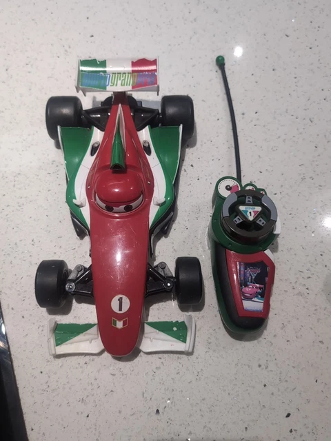 DISNEY PIXAR CARS Francesco Bernoulli Build To Race Remote Control Car ...