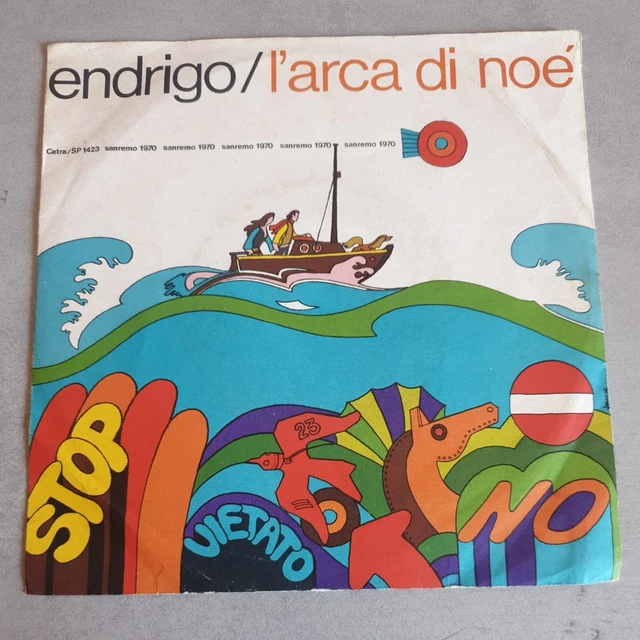 SERGIO ENDRICO L'ARCA Di Noe' Dall'america 45 Italy Press 1970 EUR 2,00 ...