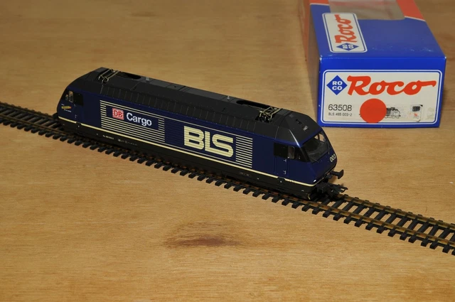 ROCO 63508 H0 HO 1:87 E-Lok BLS DB Cargo BR 465 003-2, analog, „wie neu ...